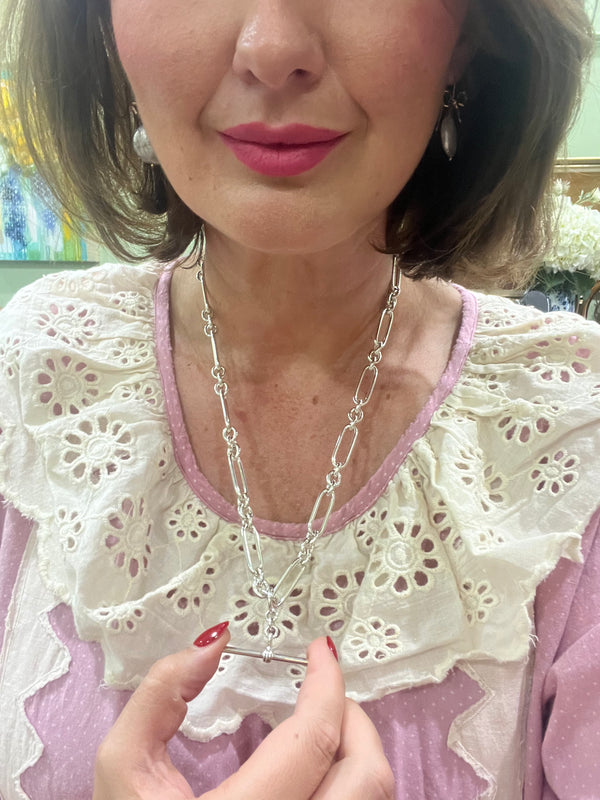 Fob Chain in Sterling Silver - Warners Fine Jewellery